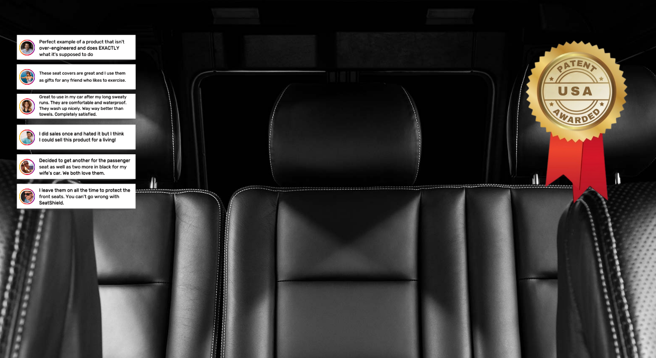 SeatShield Waterproof Car Seat Covers - Protect Your Cloth and Leather